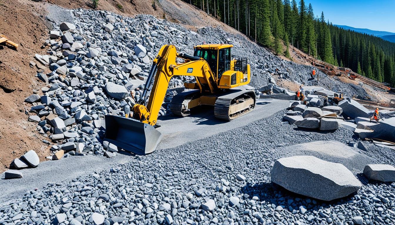 Conception et installation d'enrochements talus par experts